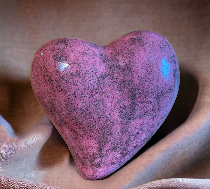 coeur memorie quartz rose :: Atelier de Maala